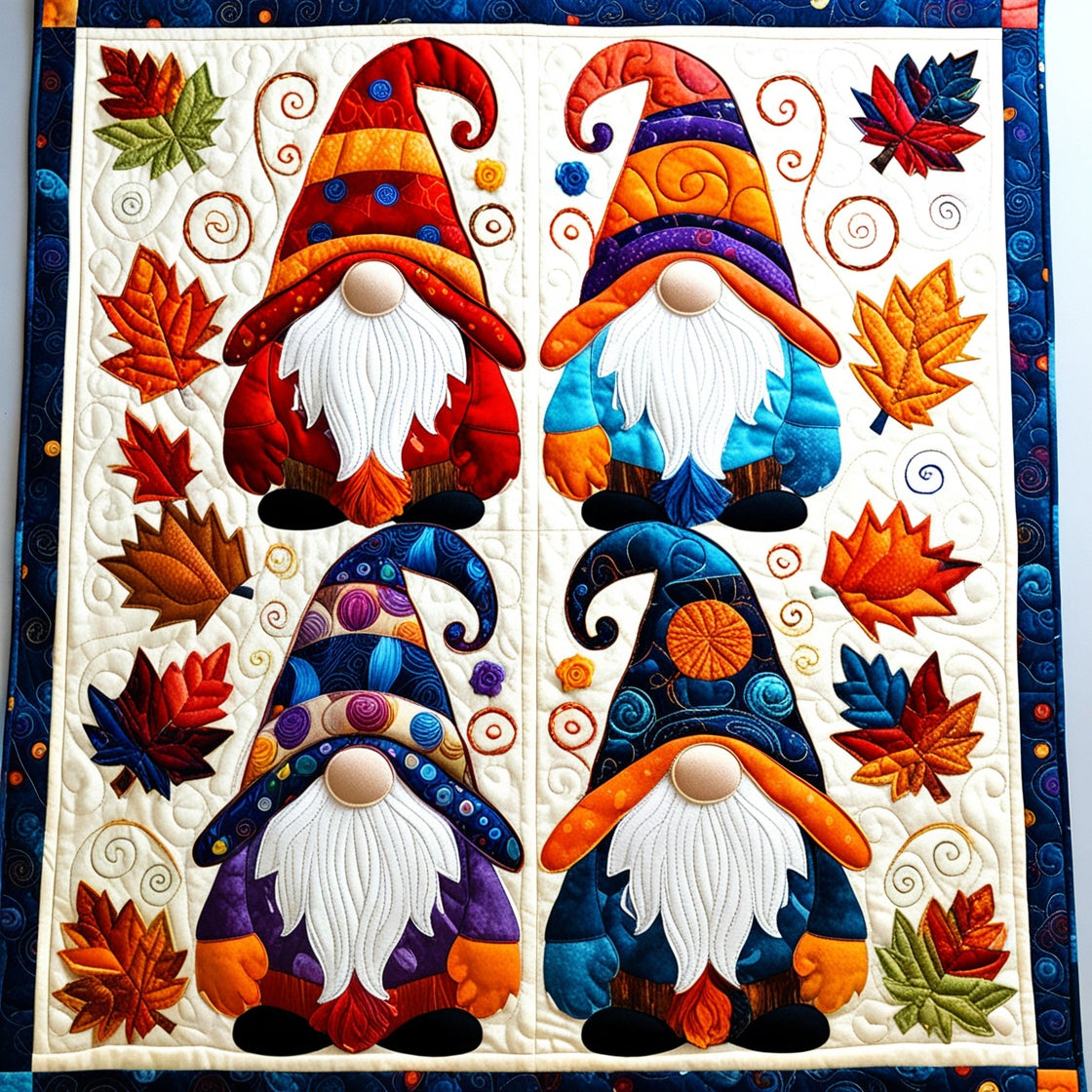 Autumn Gnome NTA041124585 Quilted Placemats – Charming Favor