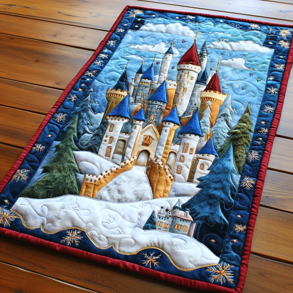 Castle DAI281124168 Quilted Table Runner – Charming Favor