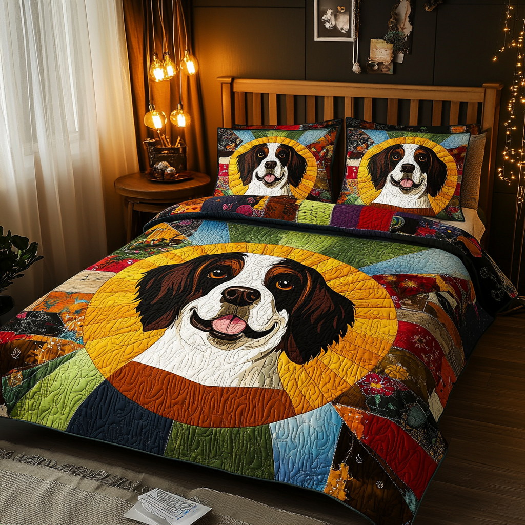 Spaniel TAI181024390 Quilt Bedding Set – Charming Favor