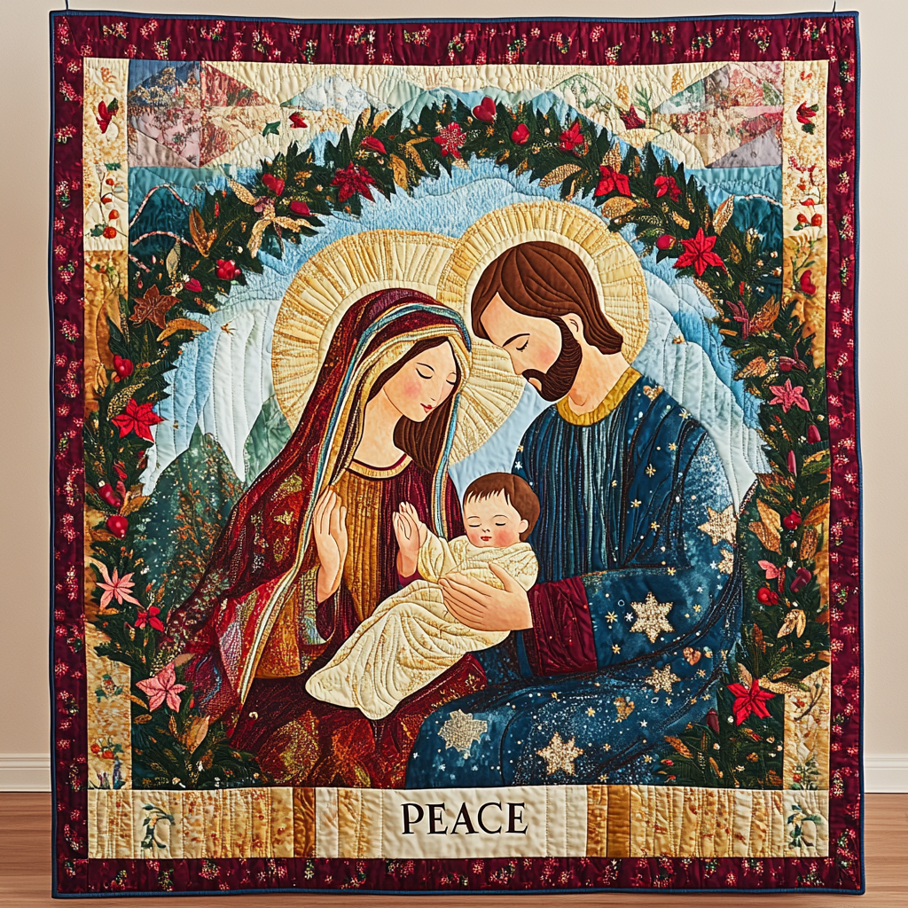 Nativity Scene TAI041024399 Quilt Blanket – Charming Favor