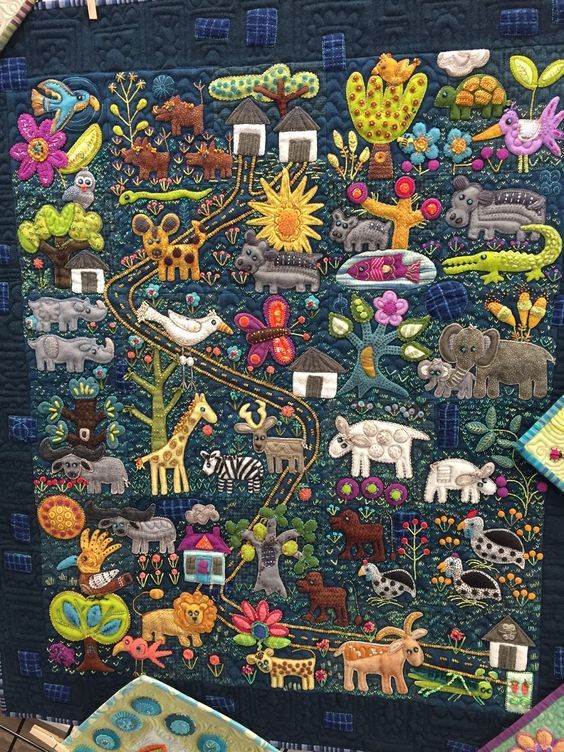 Wild Animals CLA250688 Quilt Blanket – Charming Favor