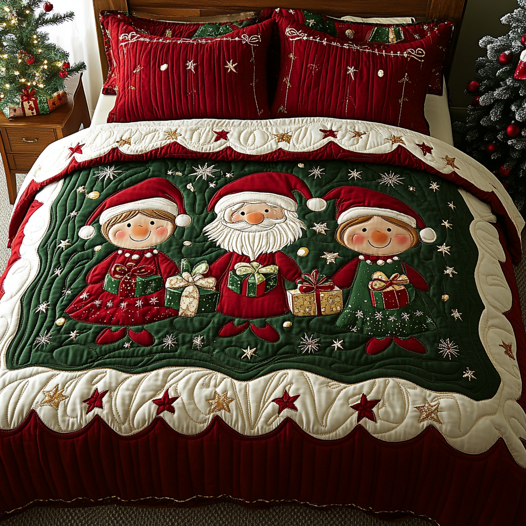 Christmas Elf TAI041124252 Quilt Bedding Set – Charming Favor