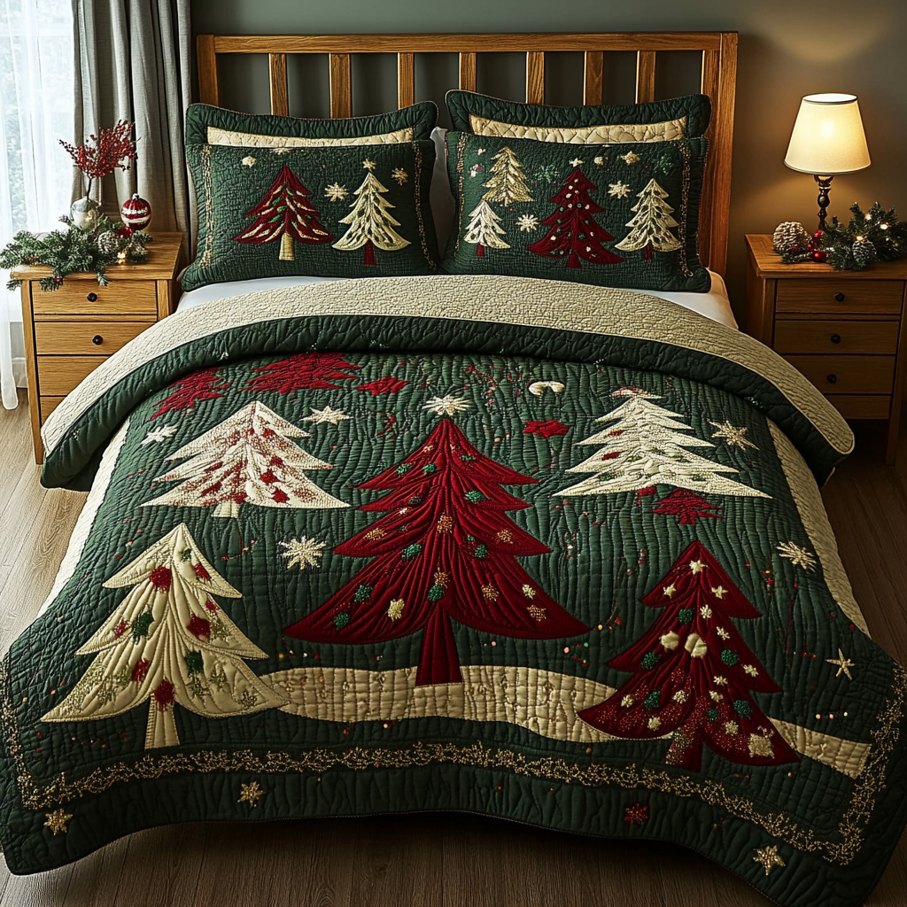 Christmas Tree TAI041124240 Quilt Bedding Set – Charming Favor