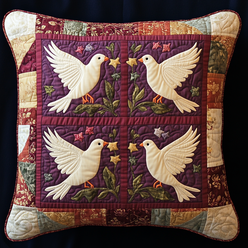 Dove DAI311024441 Quilted Pillow Case – Charming Favor
