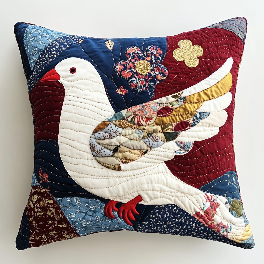 Dove DAI311024444 Quilted Pillow Case – Charming Favor