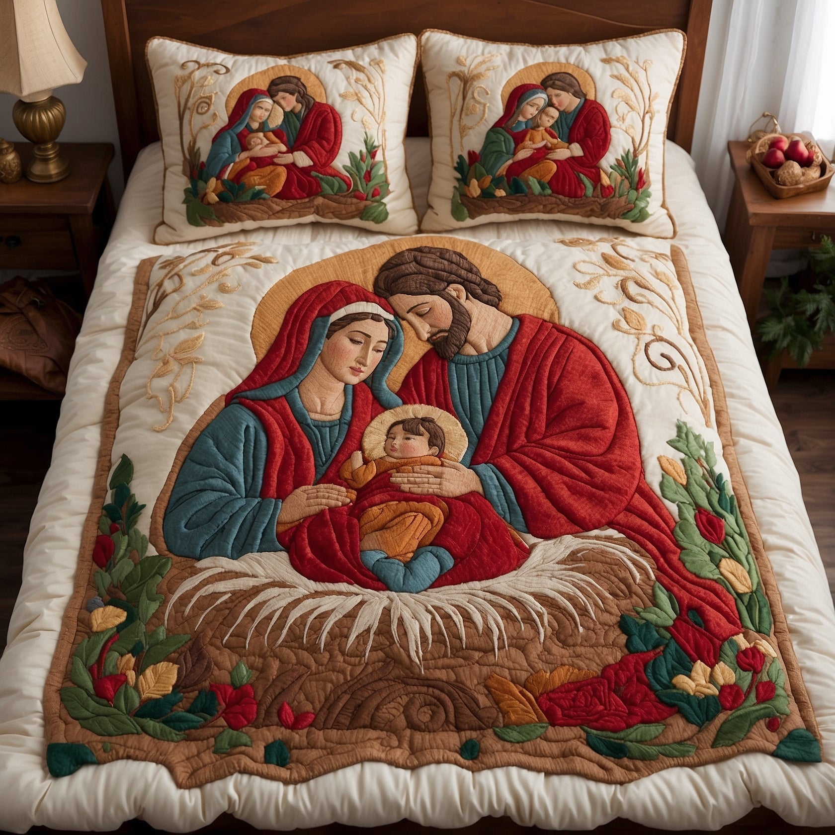 Nativity Scene NTA311024146 Quilt Bedding Set – Charming Favor