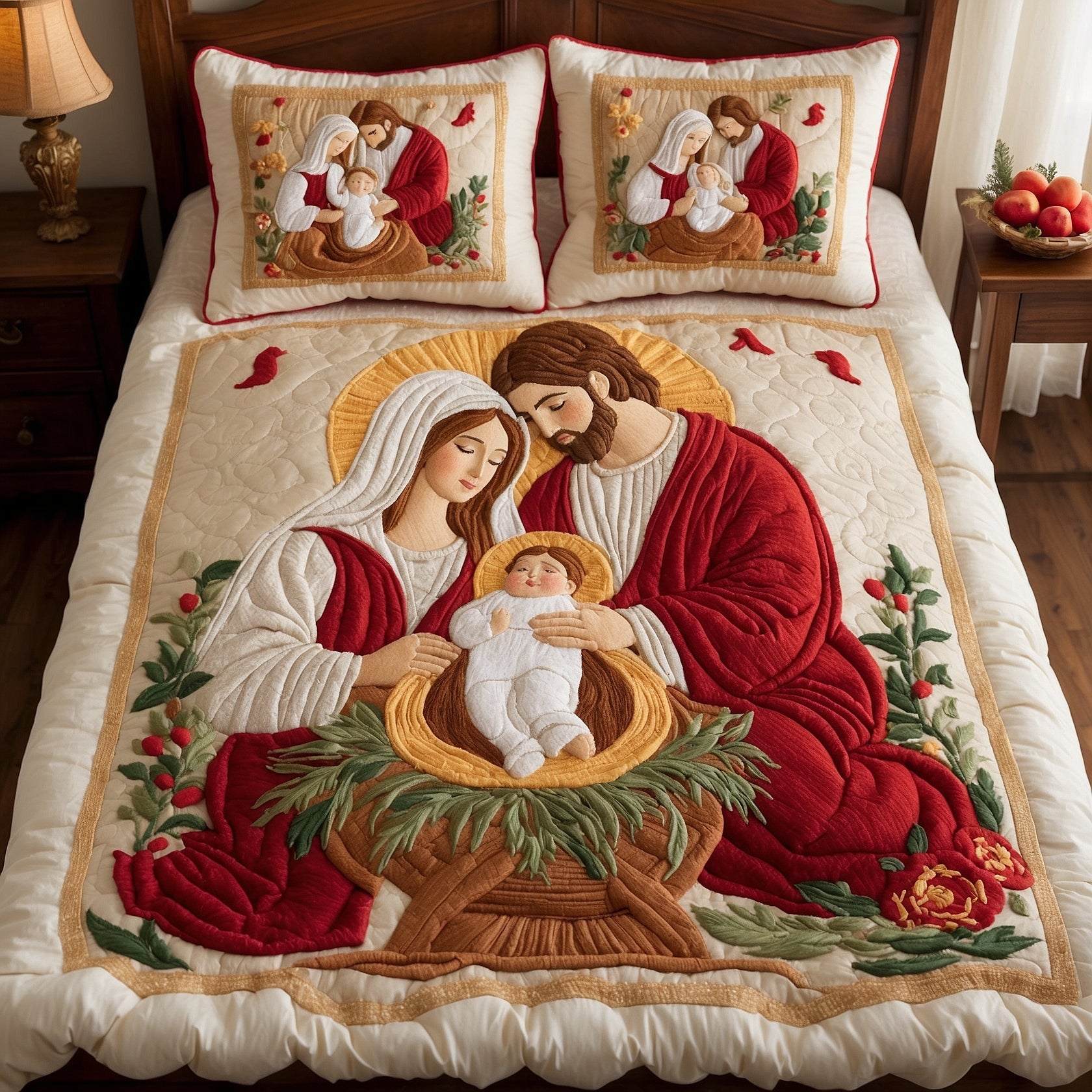 Nativity Scene NTA311024148 Quilt Bedding Set – Charming Favor