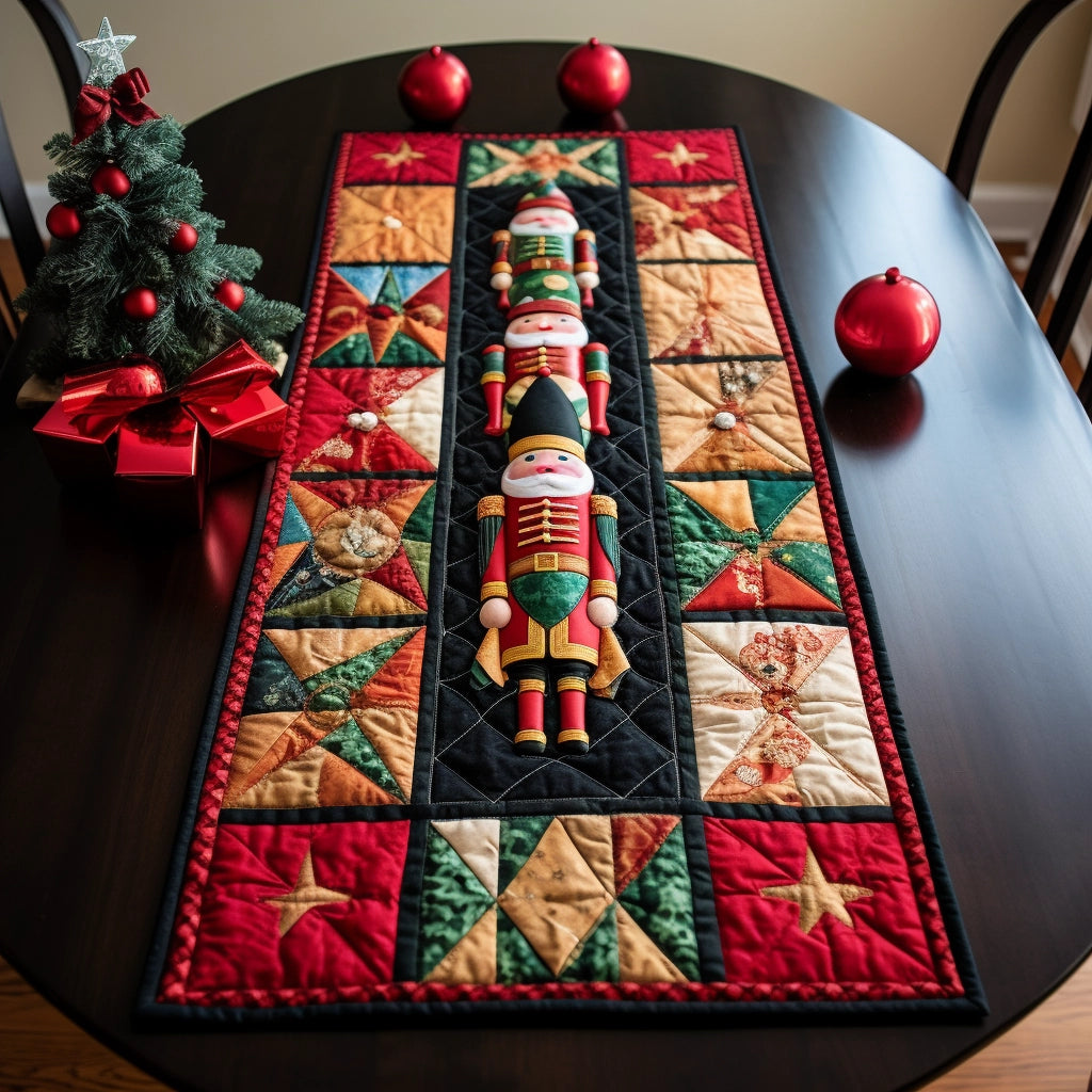 Nutcracker TAI060123147 Quilted Table Runner – Charming Favor