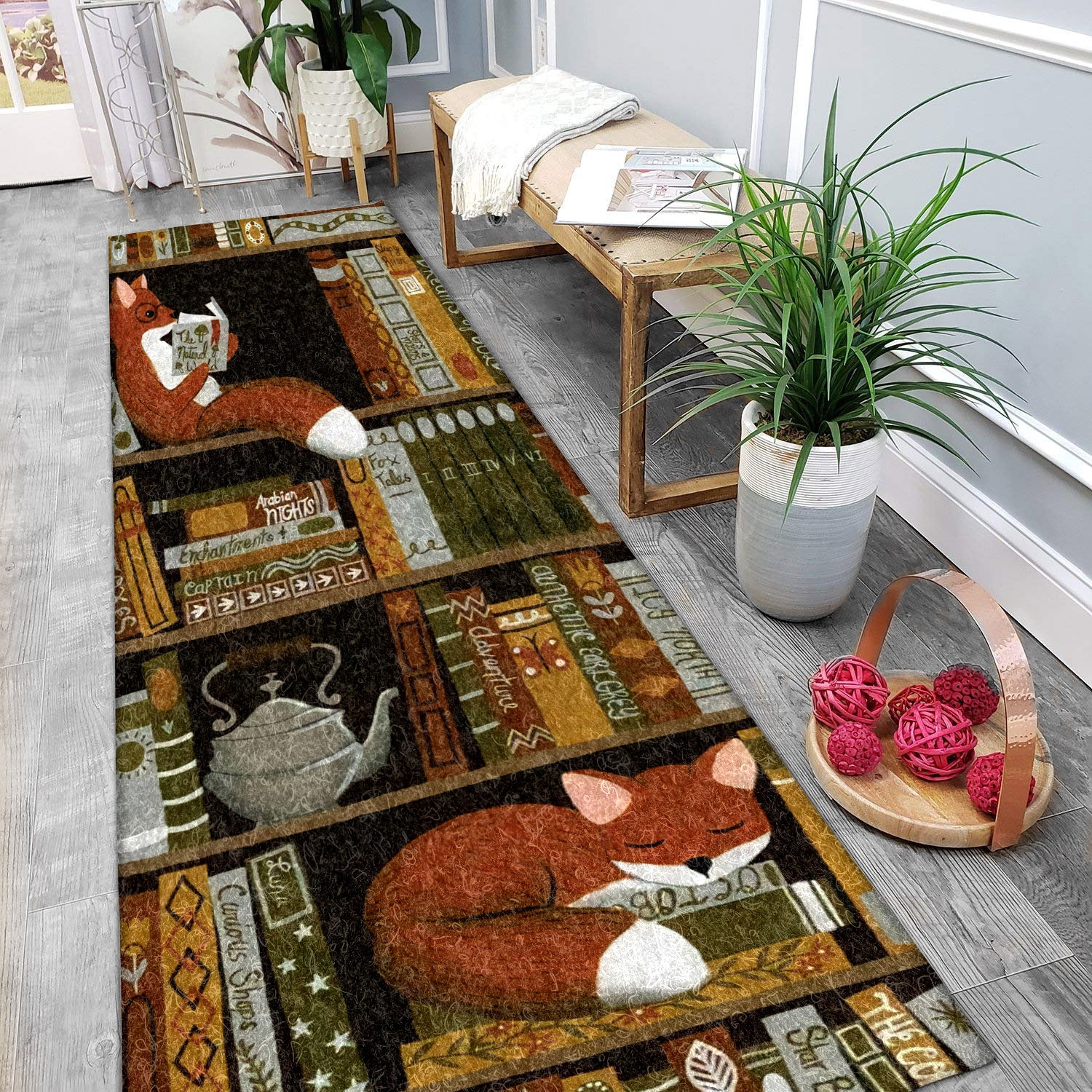 Fox And Box AA0111020N Runner Rug – Charming Favor