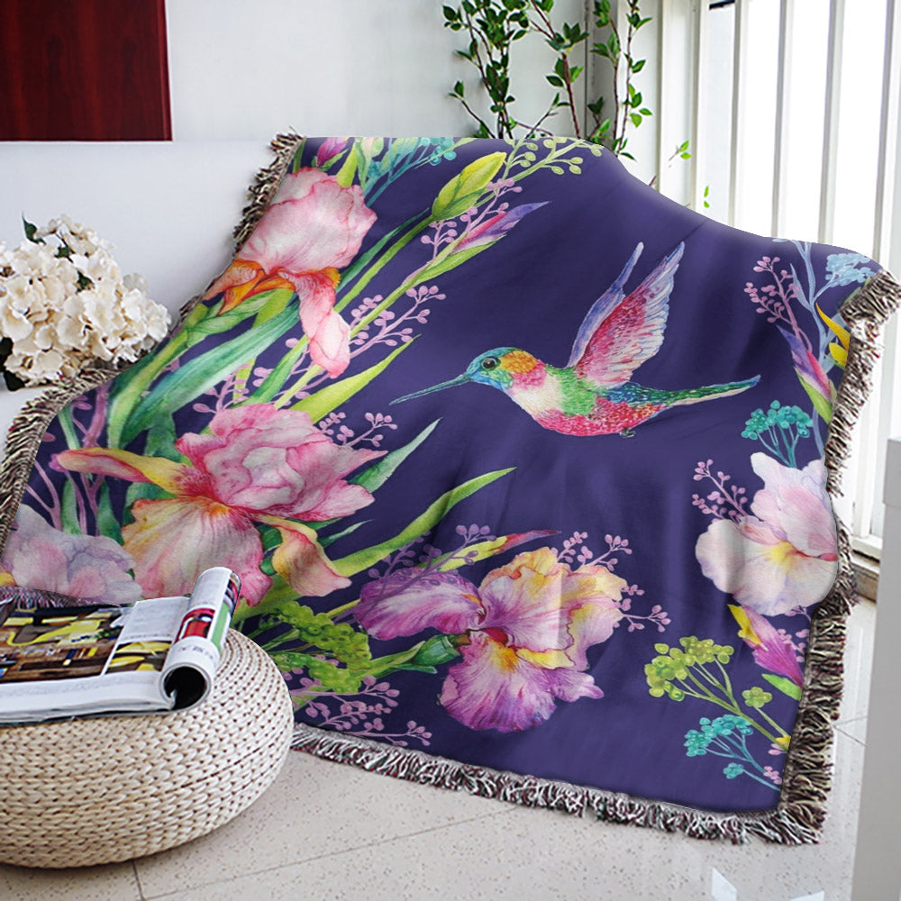 Hummingbird HM0710085S Throw Blankets For Sofa – Charming Favor