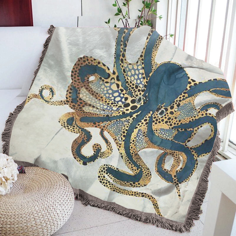 Octopus VD2409101S Throw Blankets For Sofa – Charming Favor