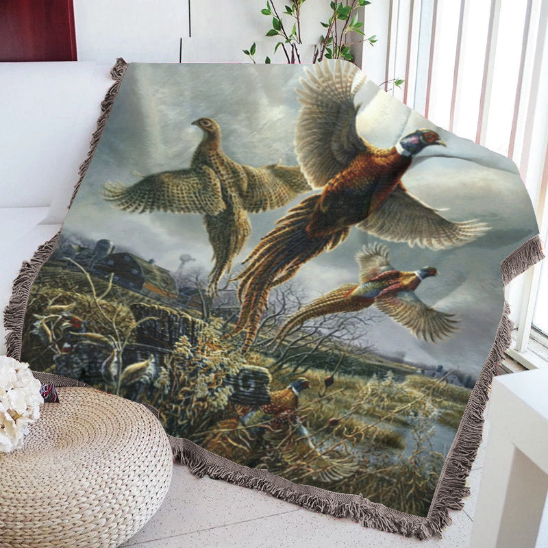 Pheasant NT2409107S Throw Blankets For Sofa – Charming Favor