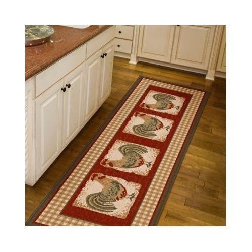 Rooster CLM051036N Runner Rug – Charming Favor