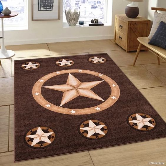 Rustic Star CLA2509372R Rug – Charming Favor