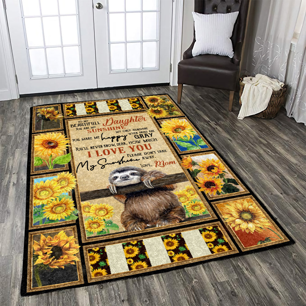 Sloth Sunflower HM0809109M Rug – Charming Favor
