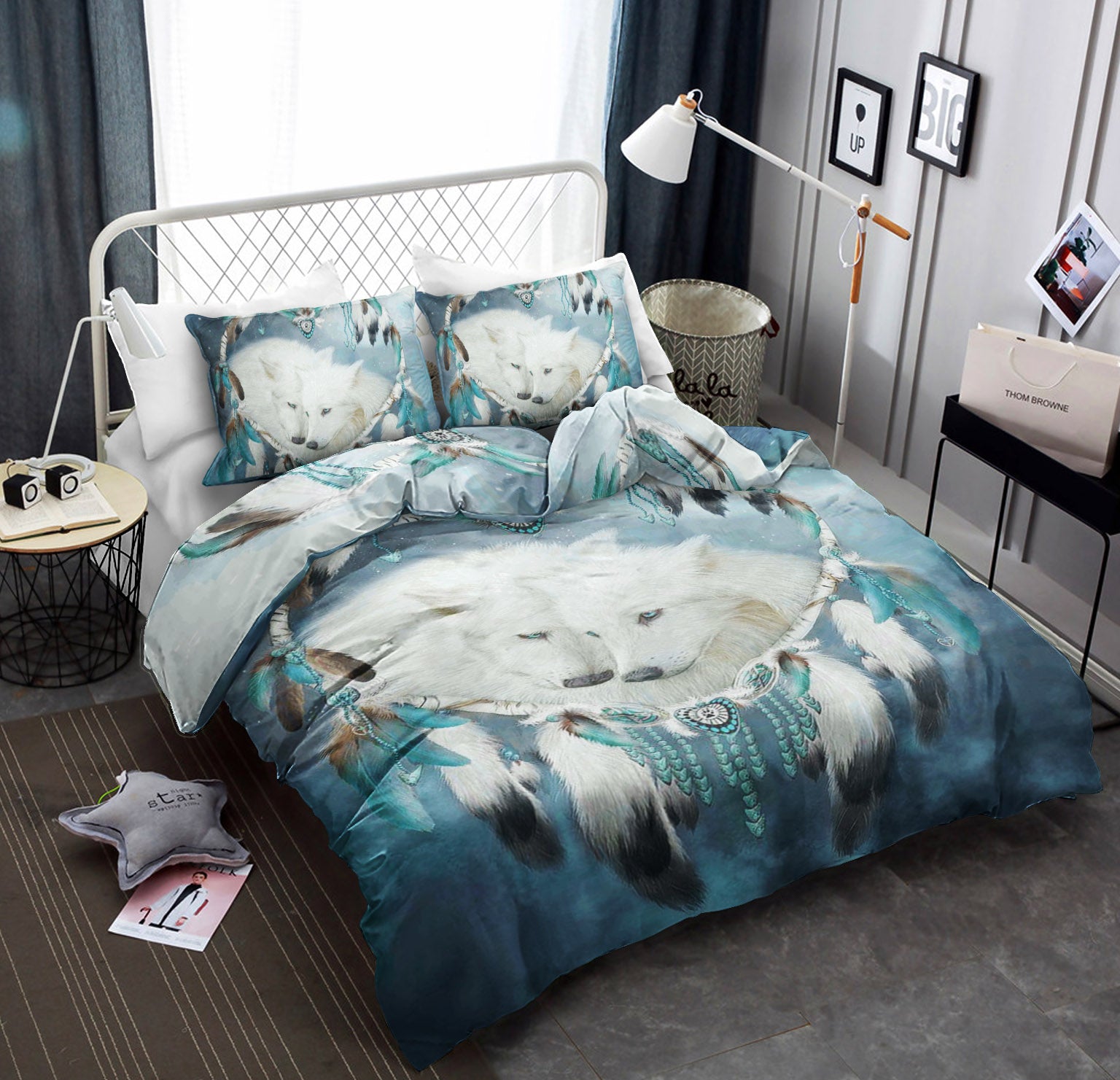 Wolves HM270872T Bedding Sets – Charming Favor